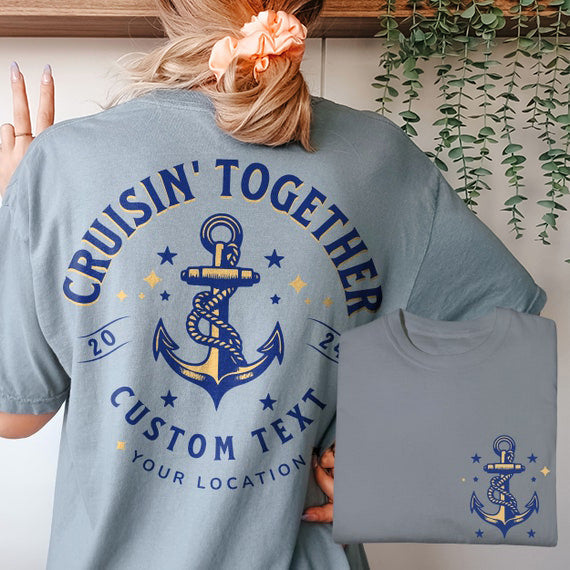 Cruise I Custom Matching Family & Group Vacation Shirts I PRISM & POPPY